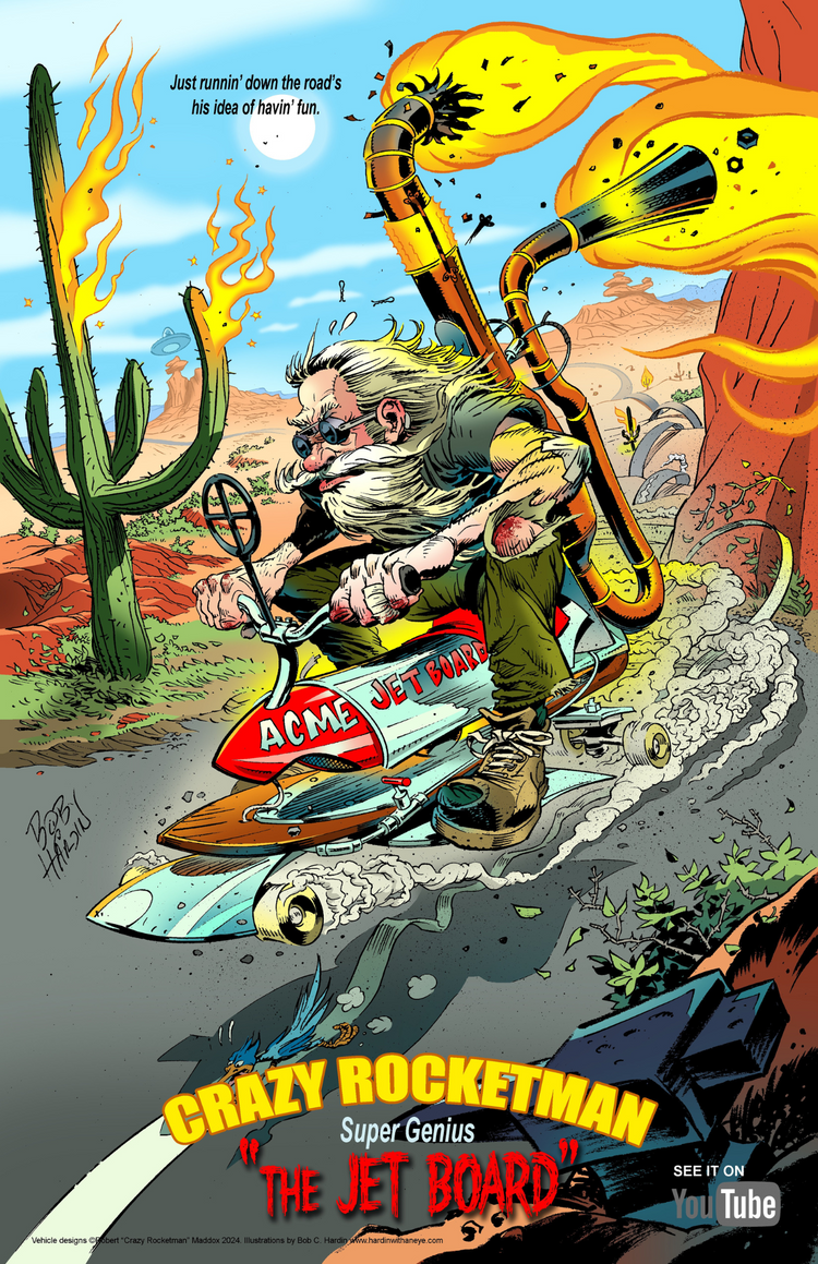 The Rocketman Shop – Crazy Rocketman